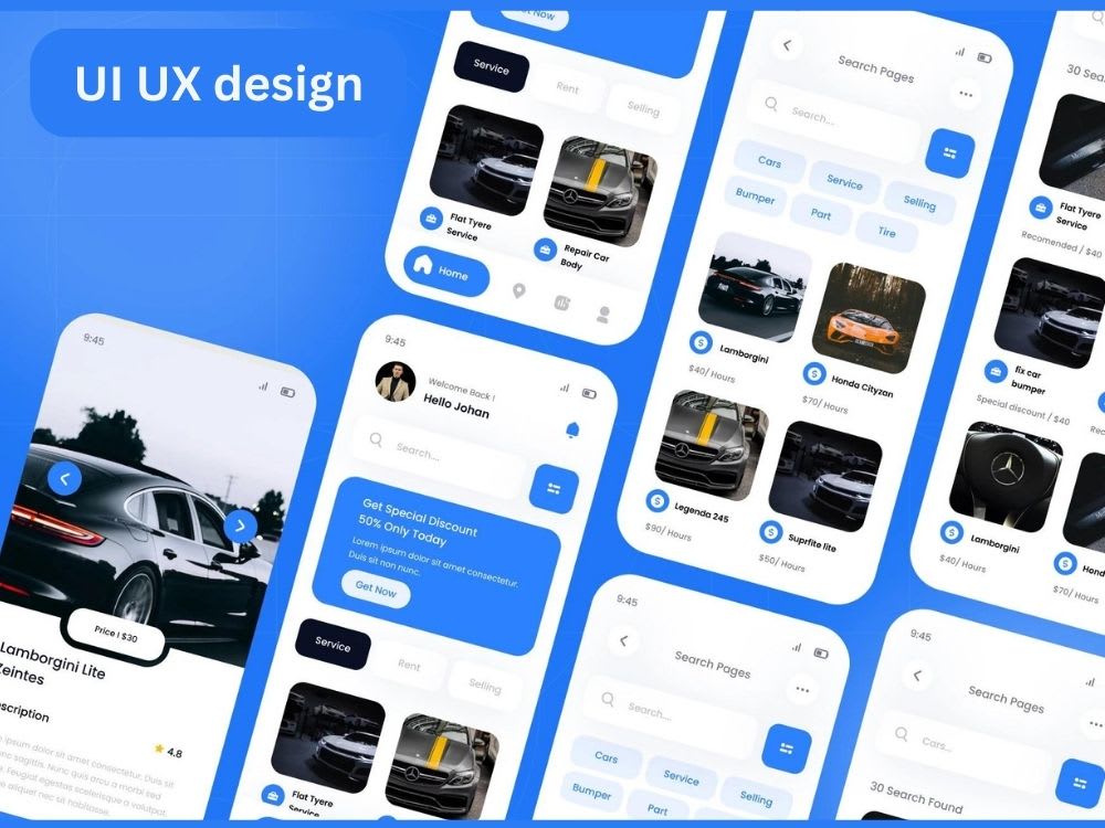 A unique UI/ UX design, website, dashboard, and mobile app UI UX design. | Upwork