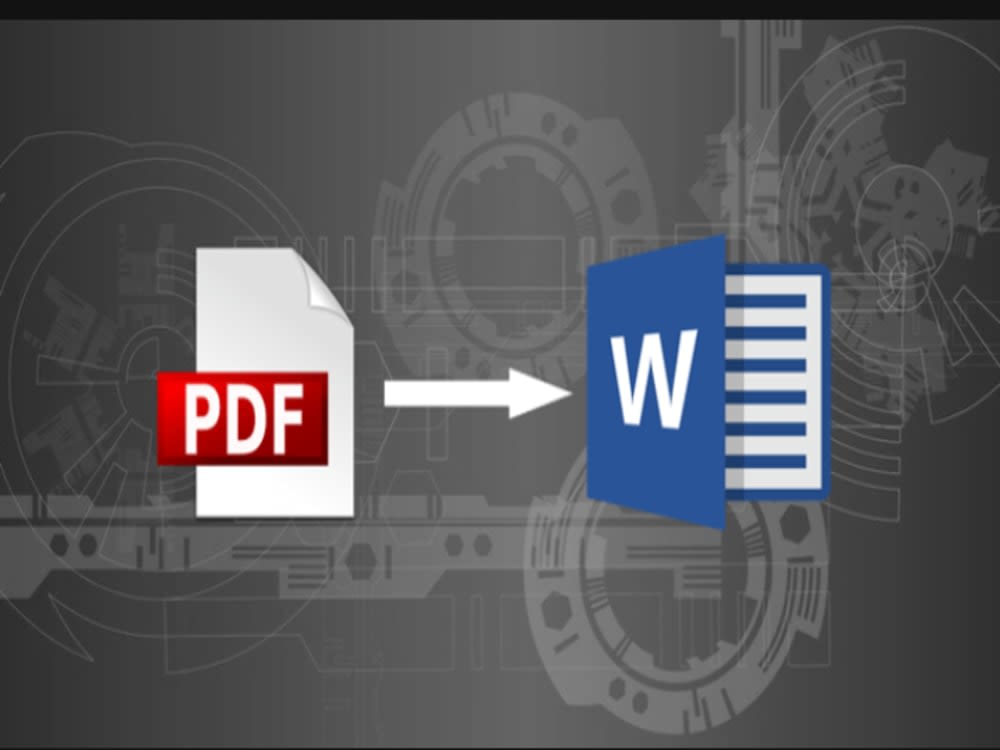 Copy paste,image to text,PDF to ms word | Upwork