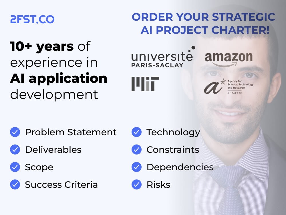 A detailed AI application project charter | Upwork