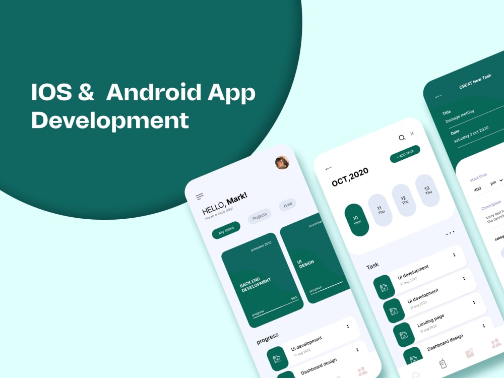 A Android and IOS App Development with Flutter and React Native | Upwork