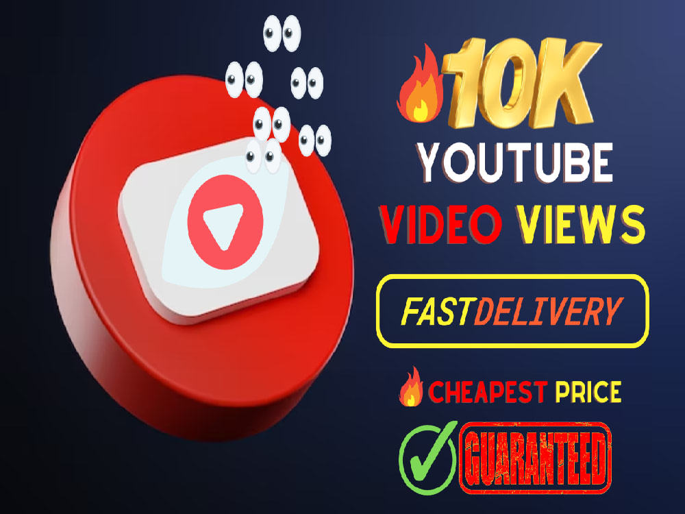 10k Youtube Video Views Real With Fast Delivery | Upwork