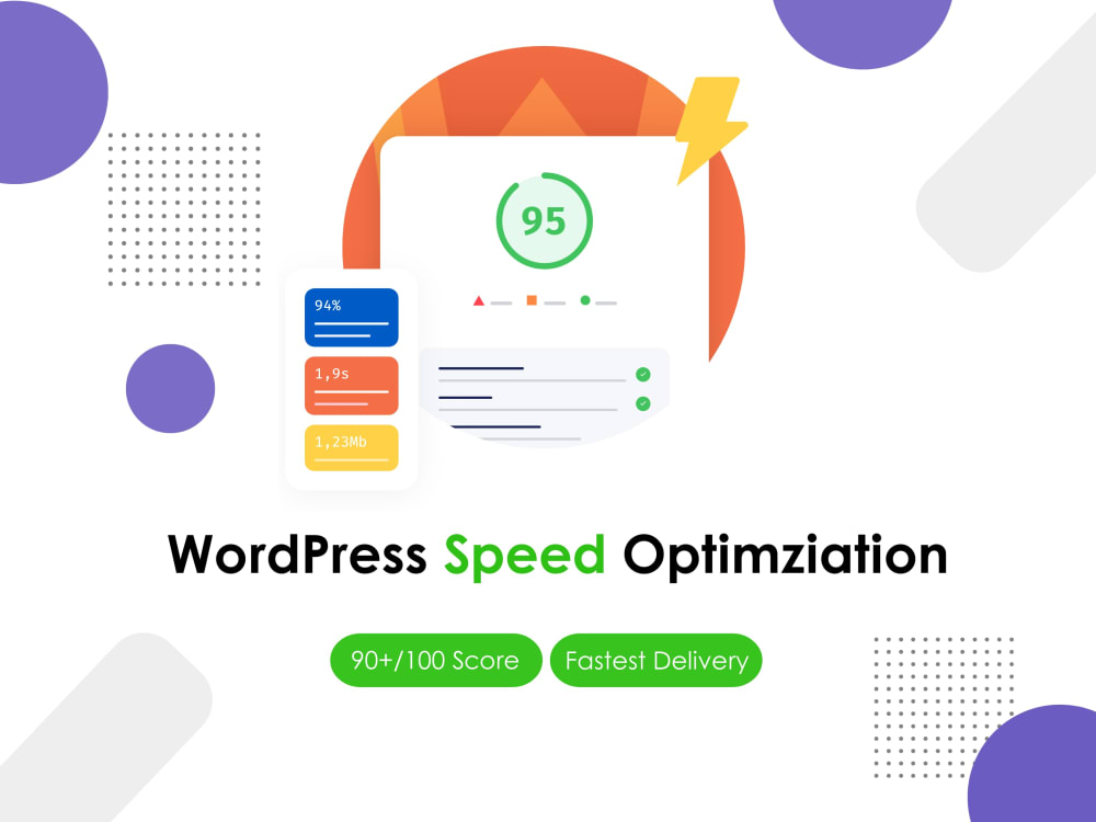 WordPress Page Speed Optimization | Upwork
