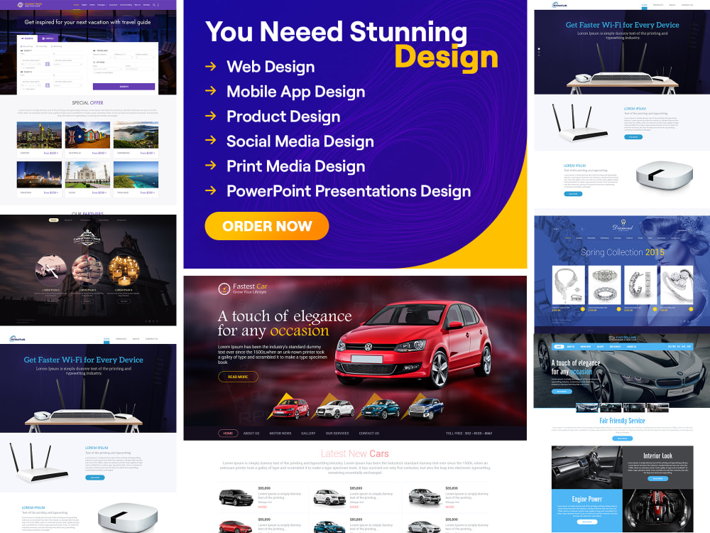 Creative website design, web applications, mobile app, social/print ...
