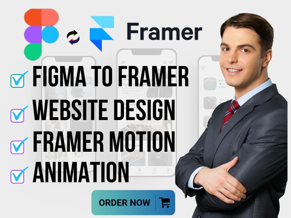 Framer Website, Framer Animation, Framer Motion, Figma to Framer | Upwork