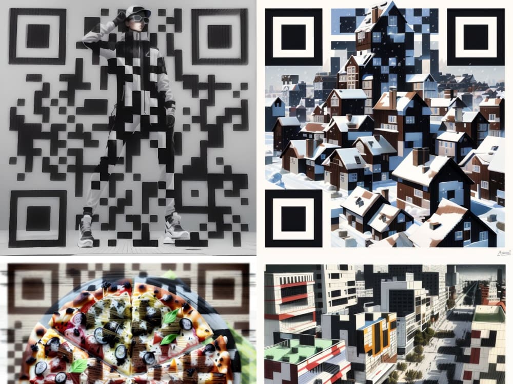 A stylized QR code for your business or personal use | Upwork