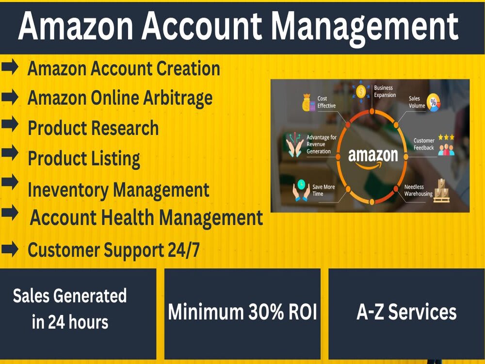 Amazon Account Management Virtual Assistant A to Z Services (FBA, OA) | Upwork