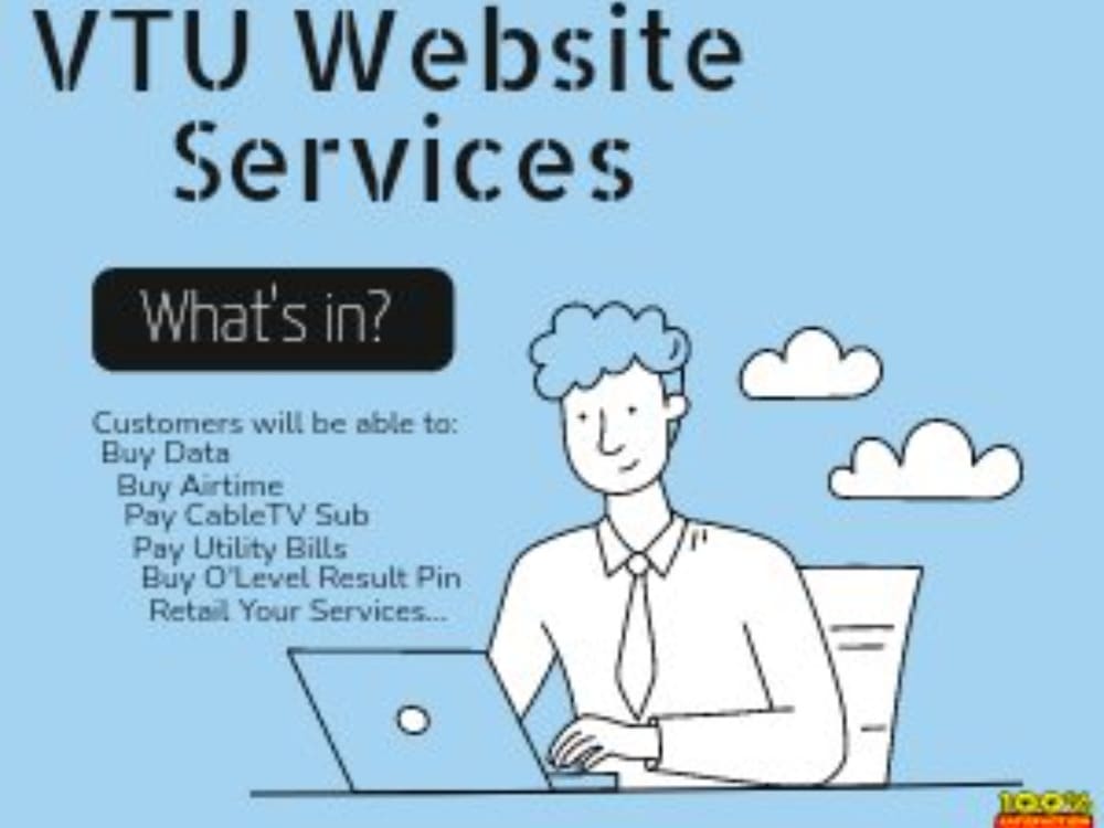 A Nigerian VTU Website, to sell Data, Airtime, Result Pins, etc. | Upwork