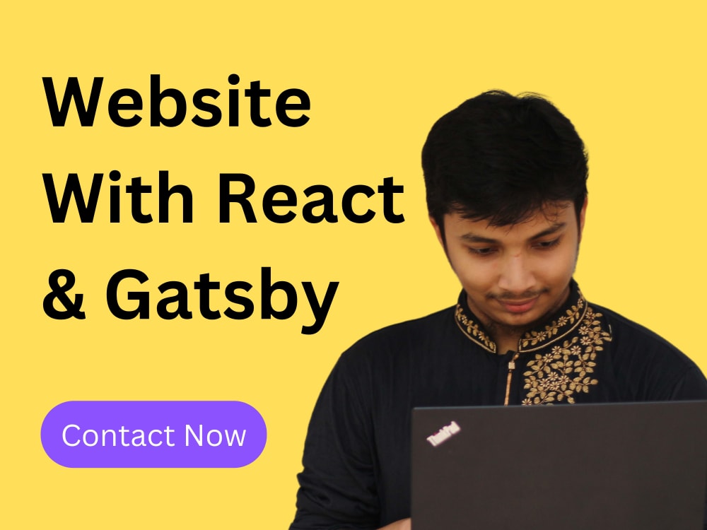 Your SEO Friendly Portfolio Website with Gatsby & React | Upwork