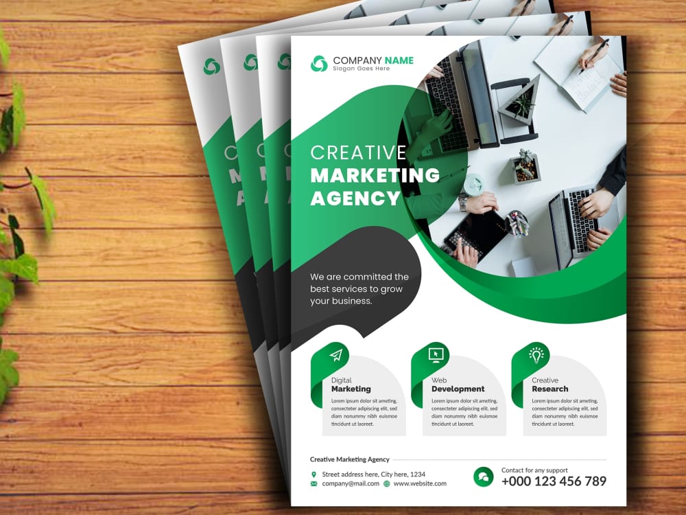 Professional look flyer design in a few hours | Upwork