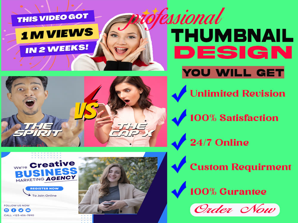 A Fantastic, Minimalist, luxury thumbnail maker that will attract ...