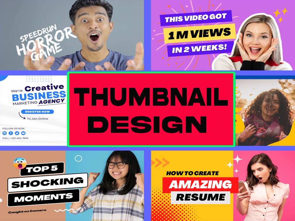 A Fantastic, Minimalist, luxury thumbnail maker that will attract ...