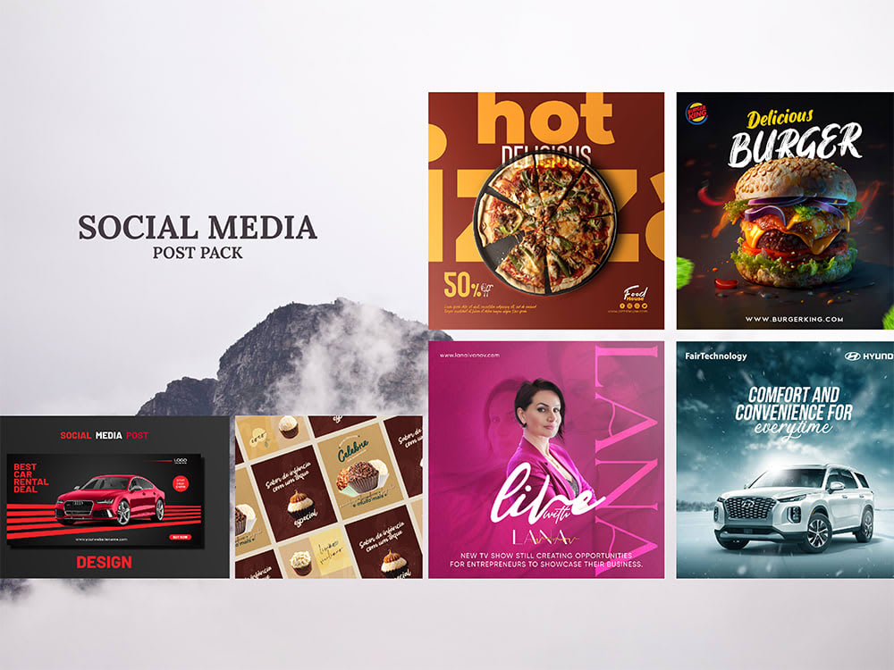 Social Media Design, Facebook, Instagram, LinkedIn Ads, Post, Banner ...
