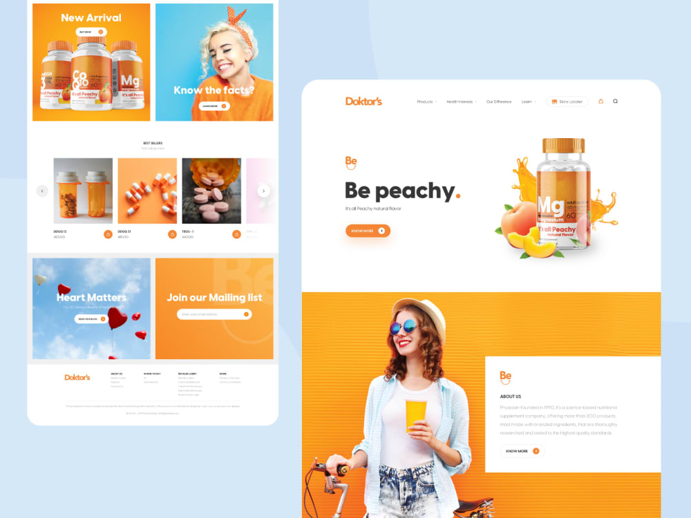 Modern, Creative and Fully responsive website. | Upwork