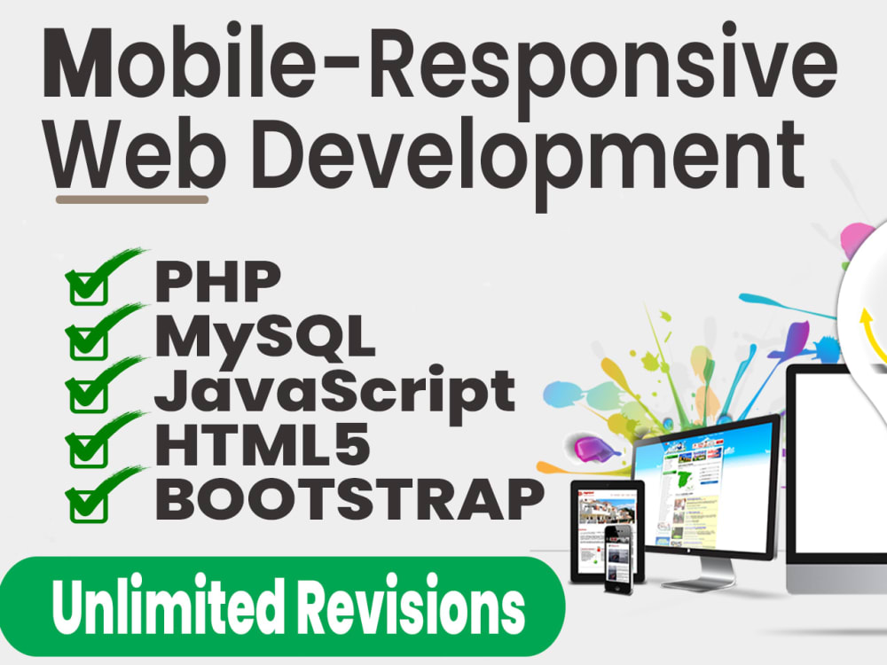 A Mobile Responsive Bootstrap Html5javascript Php Mysql Web System Upwork