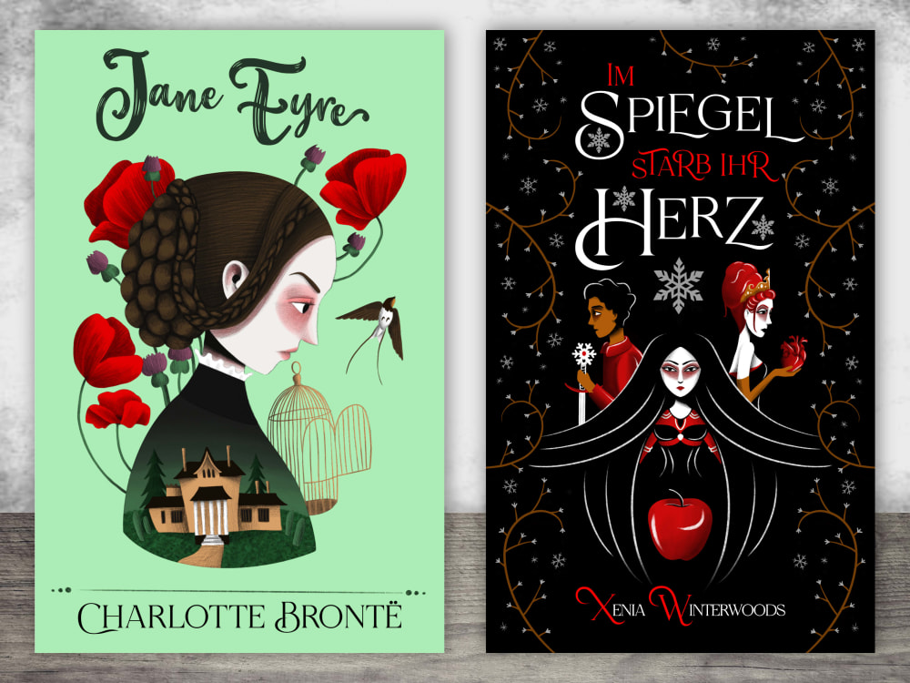 A beautiful and unique book cover that stands out from the crowd. | Upwork