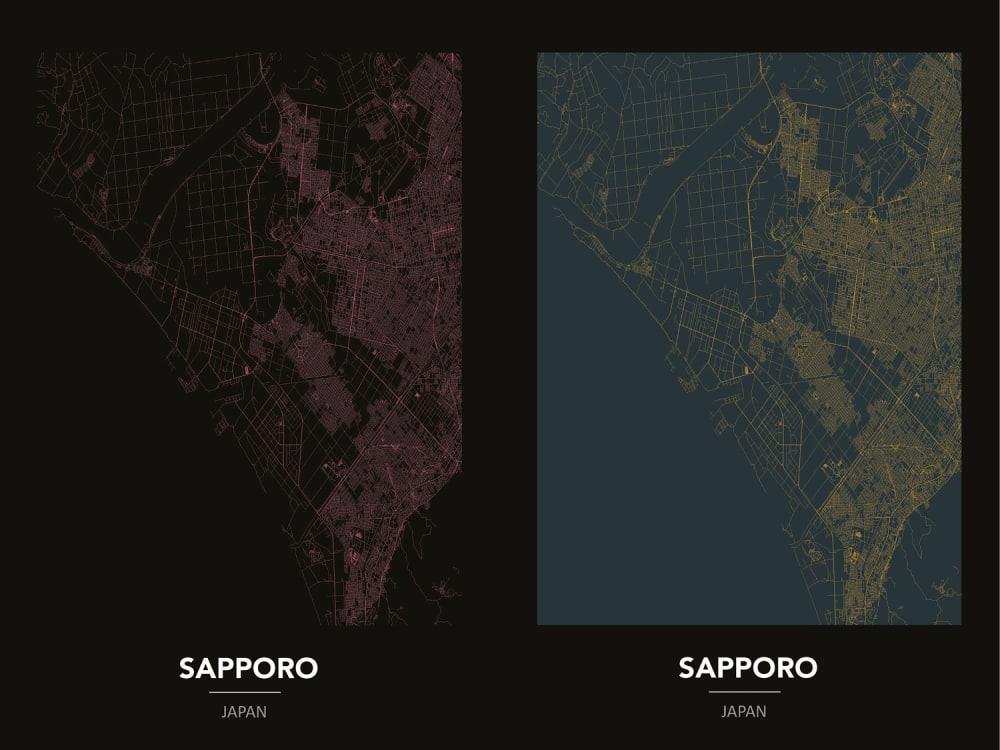Custom city poster of the location of your choice | Upwork