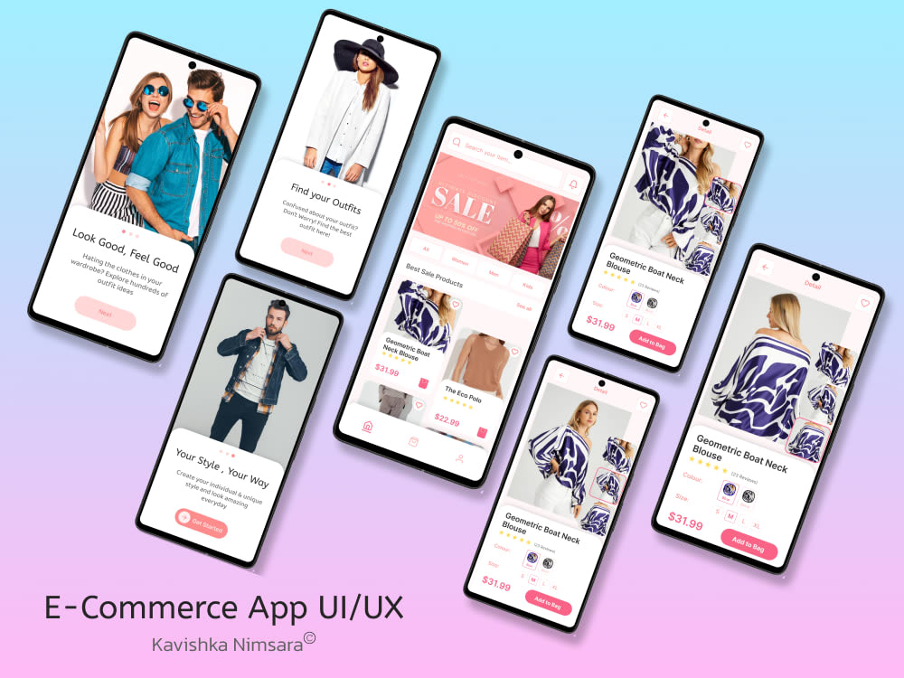 A fantastic and unique UI/Ux for your mobile app | Upwork