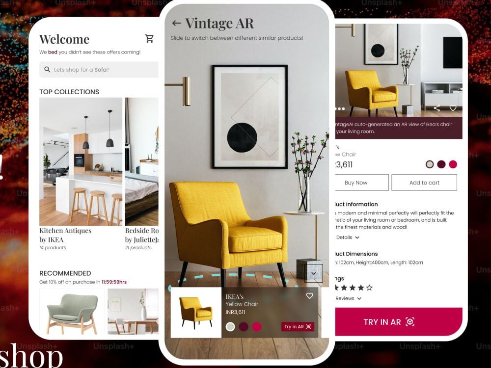 Awesome and creative ui ux mobile app design in figma | Upwork