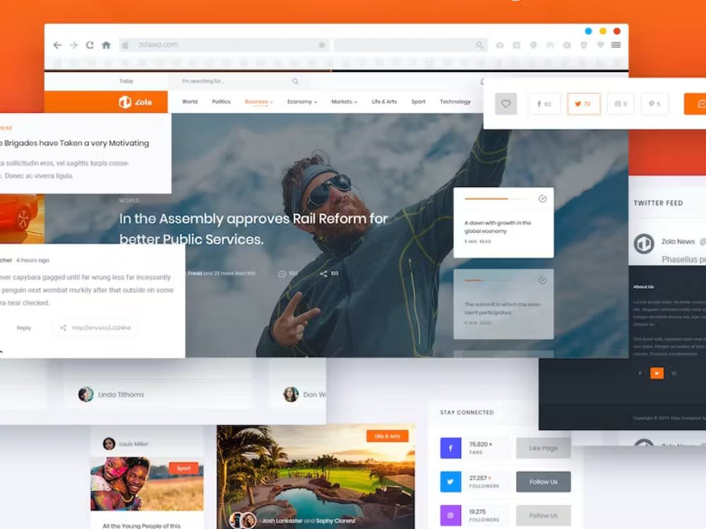 Custom eye-catching UI UX for a website, mobile app design on Figma ...