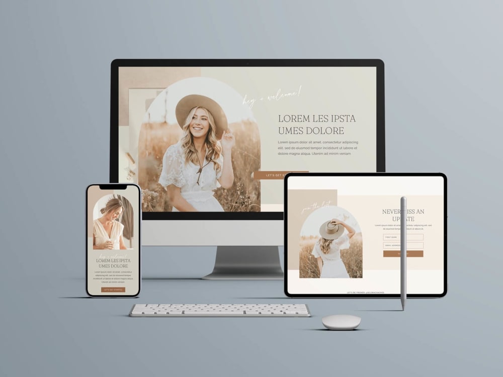 A modern and mobile-friendly WordPress website design | Upwork