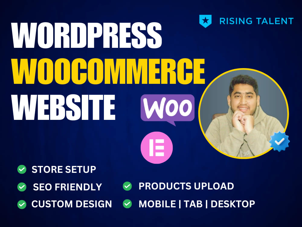 Modern wordpress business website with elementor and woocommerce | Upwork