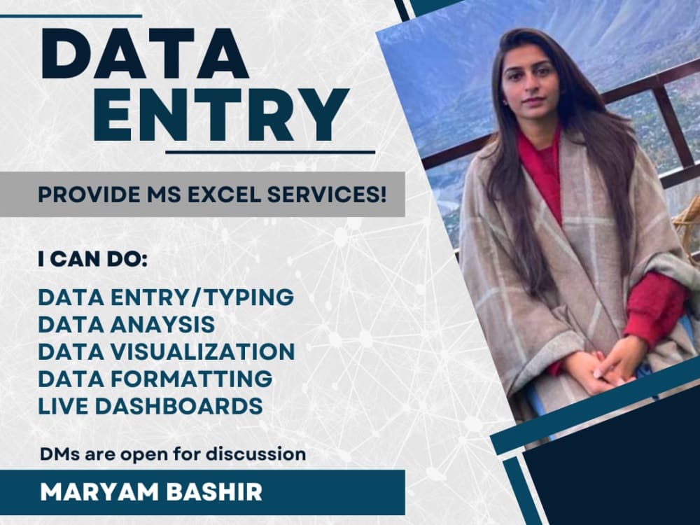 Data entry, data analysis and Excel sheet automation | Upwork