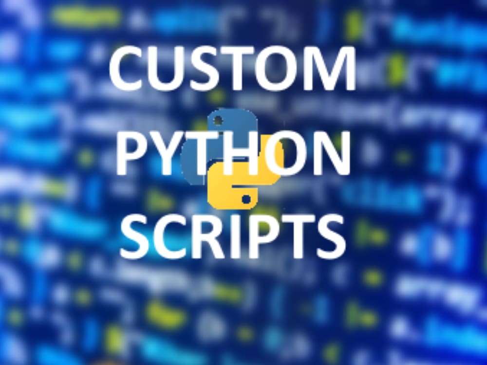 A Professional Python Script Upwork