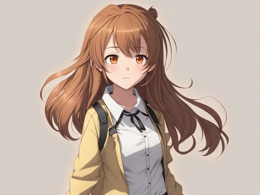 A custom anime art/ Concept art created with Ai. | Upwork