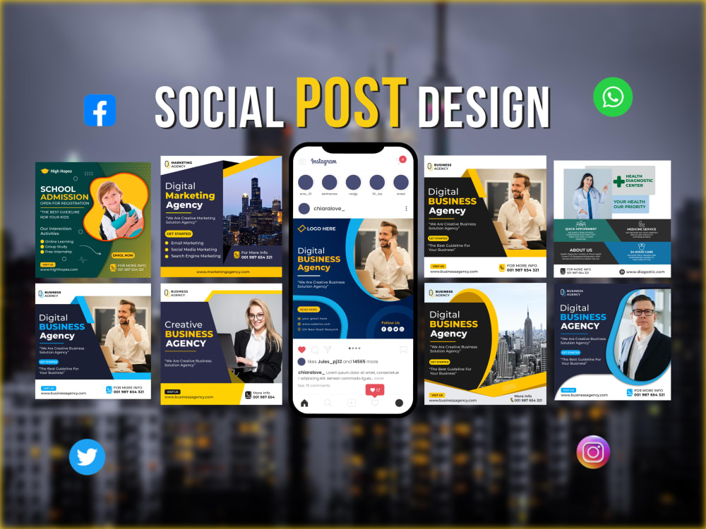 Professional social media posts, ads, and stories. | Upwork