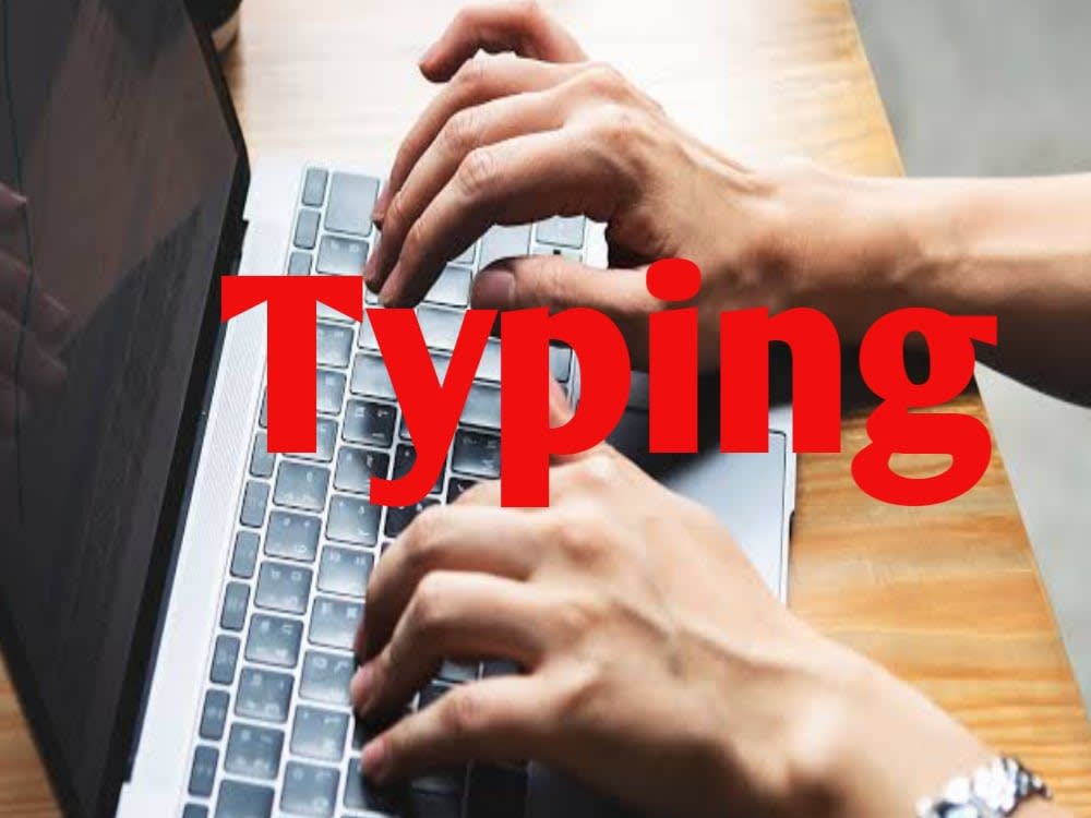 20 pages of typing,copy paste, PDF Conversion within 10 hours. | Upwork