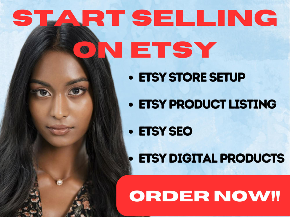 An Etsy shop setup, Etsy SEO listings, Etsy digital products. | Upwork
