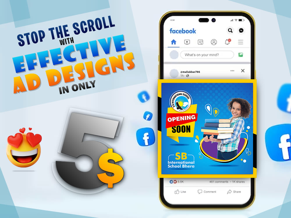 Stunning ad designs for Facebook for effective marketing | Instagram ...