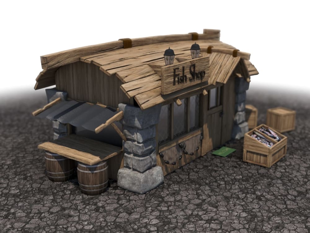 A game 3D props and models | Upwork