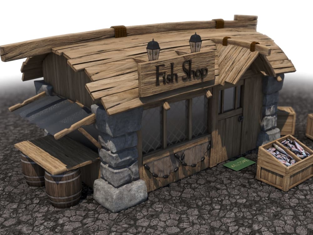 A game 3D props and models | Upwork