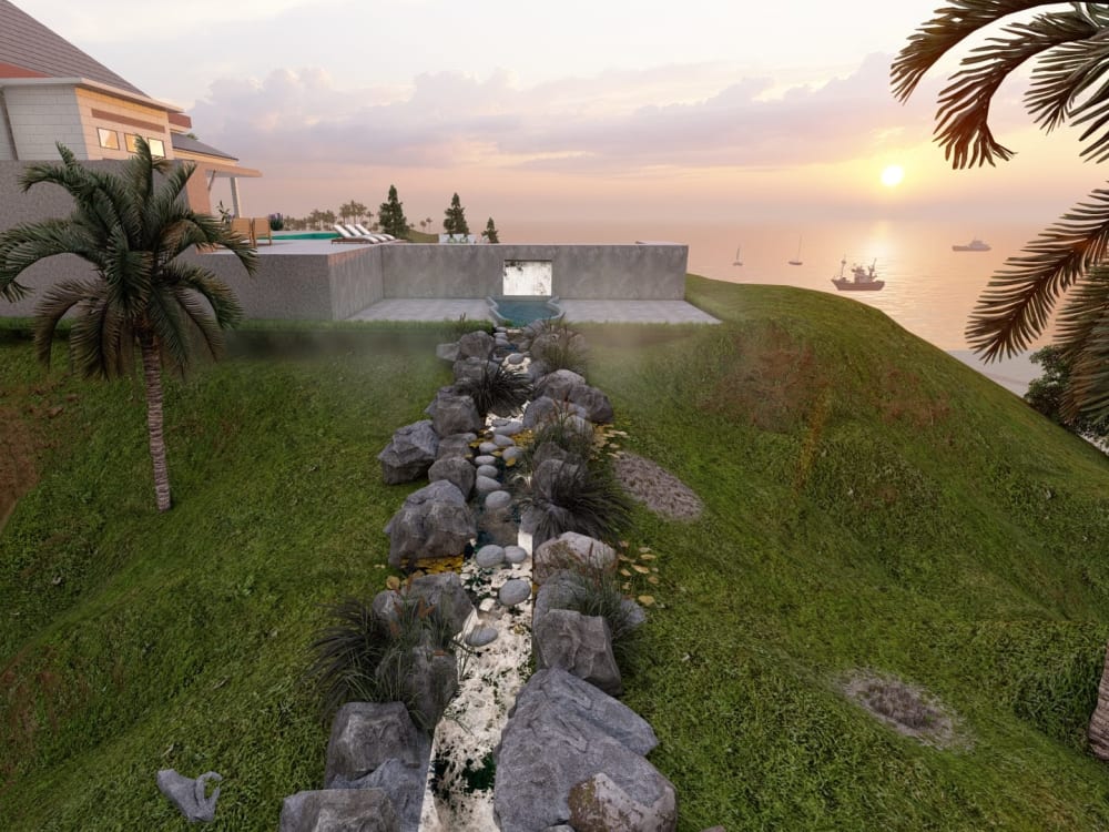 3D landscape with realistic rendering | Upwork