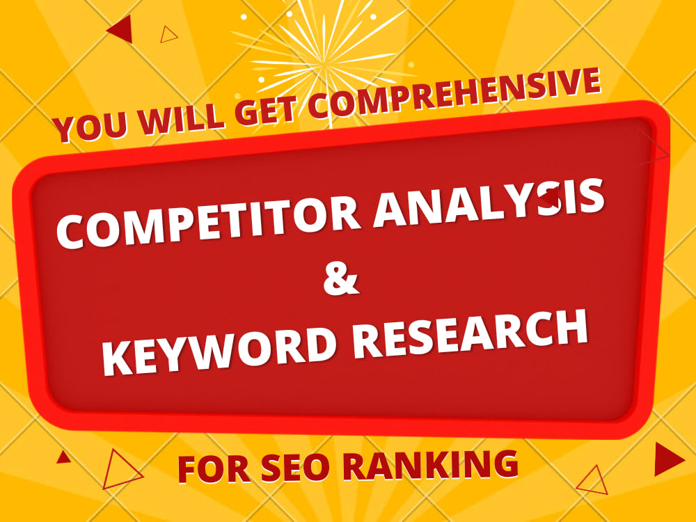 Competitor Analysis, Keyword Research, Search Engine Optimization Expert | Upwork