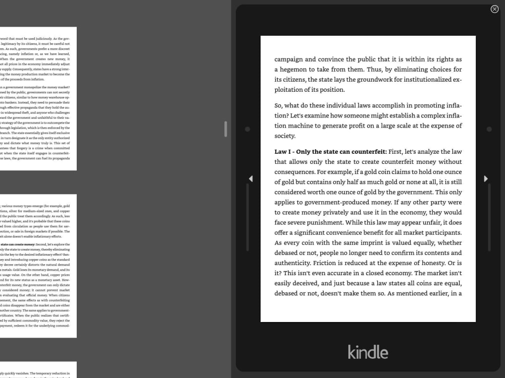 A neatly formatted Amazon KDP book | Upwork
