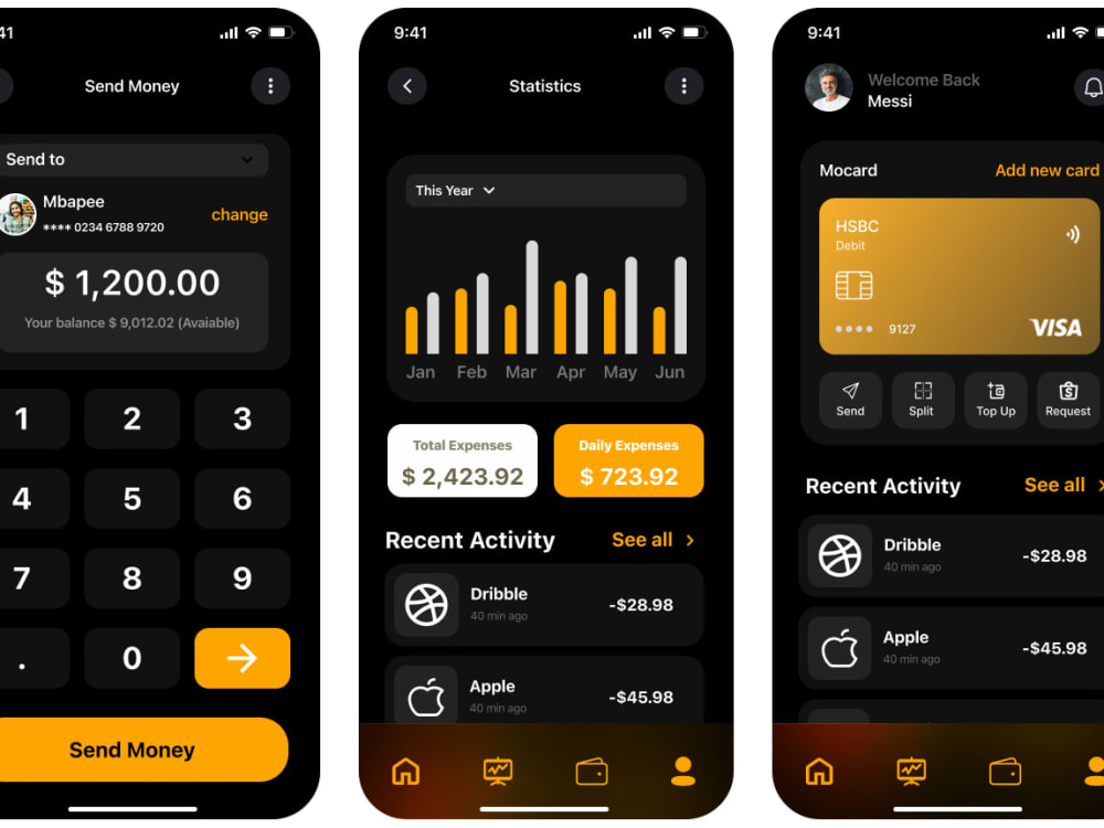 Responsive Mobile UI /UX Design in Figma | Upwork