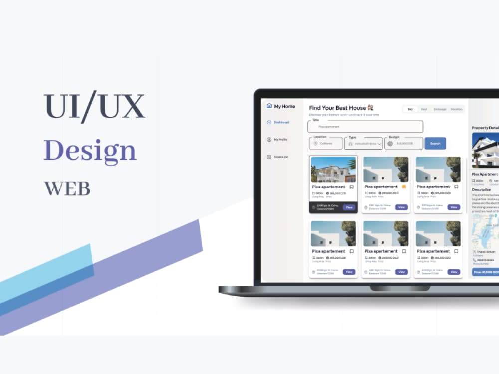 UI/UX Design for web&Mobile app in figma | Upwork