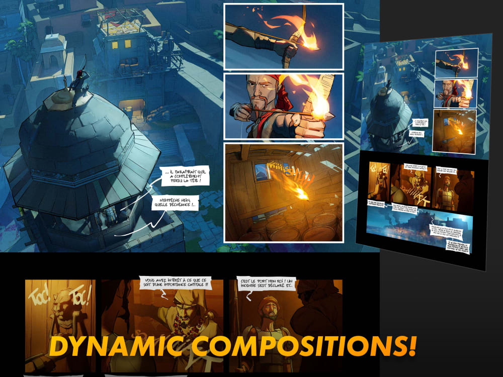 Powerful and cinematic comic book pages. | Upwork