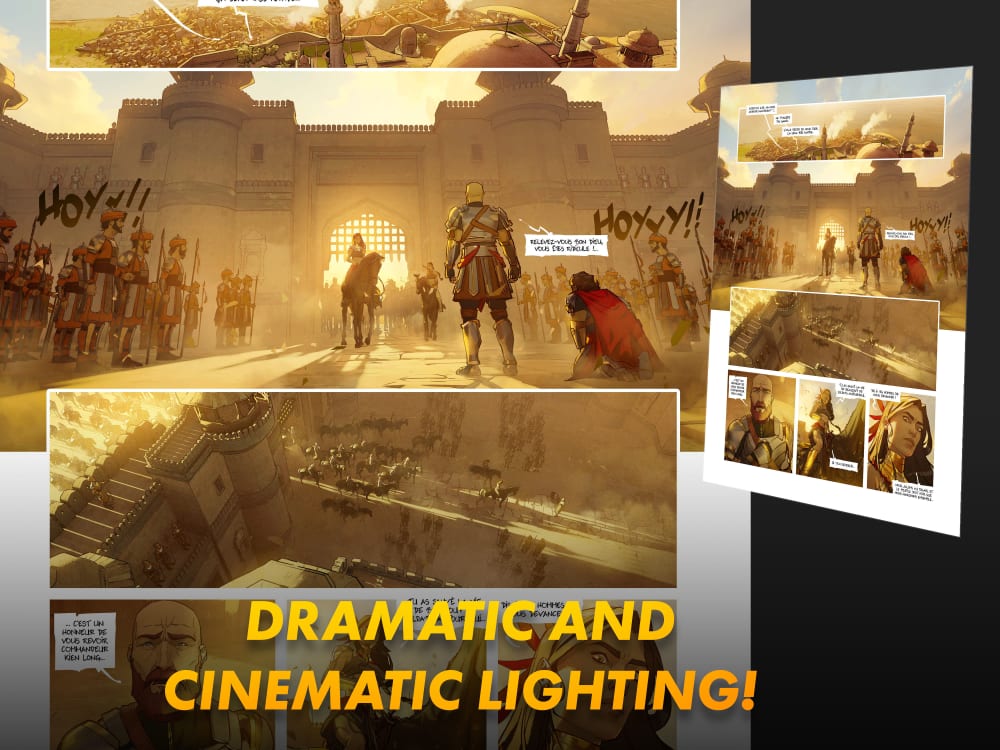 Powerful and cinematic comic book pages. | Upwork