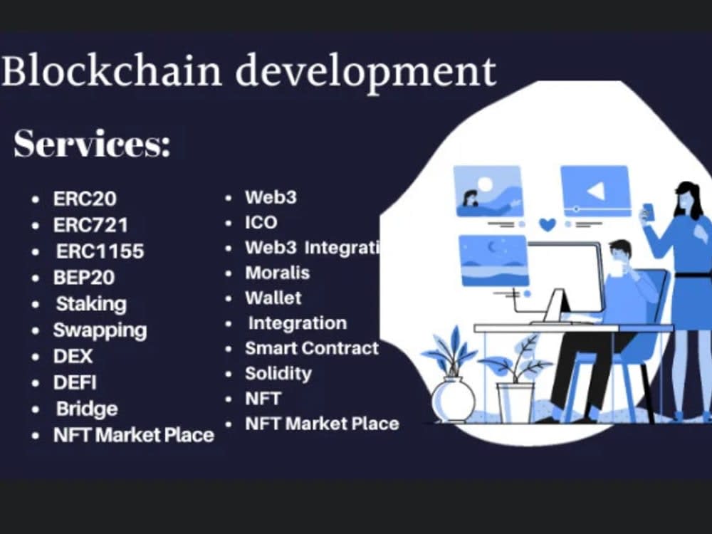 ERC20, NFT or custom Smart Contracts - Blockchain Development | Upwork
