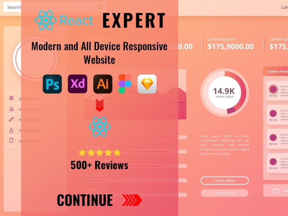 React Js React Developer Front End Developer Reactjs Javascript Upwork 3300