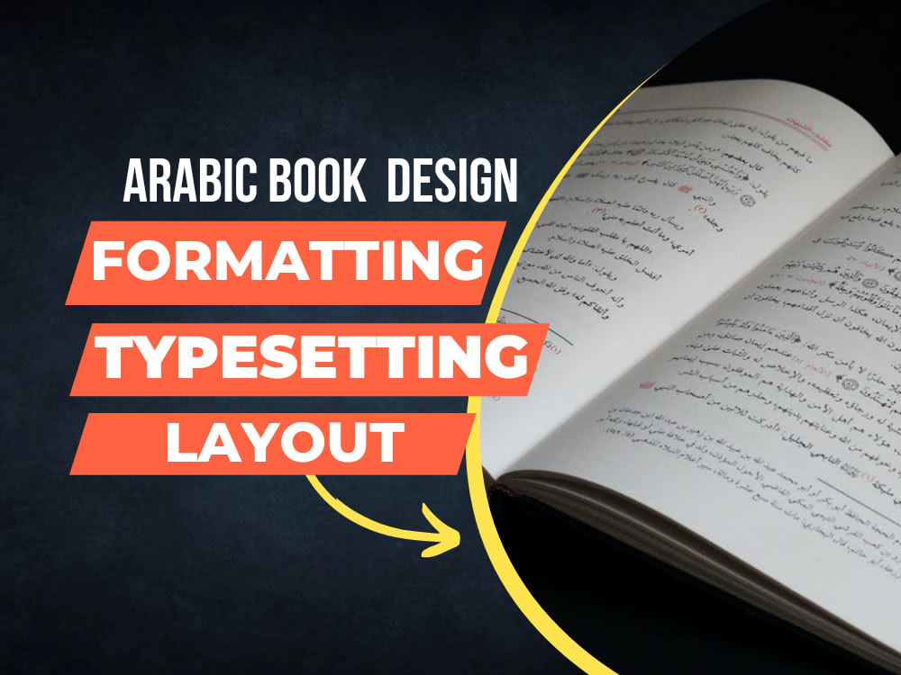 Formatting in arabic and english, layout design, and typesetting | Upwork