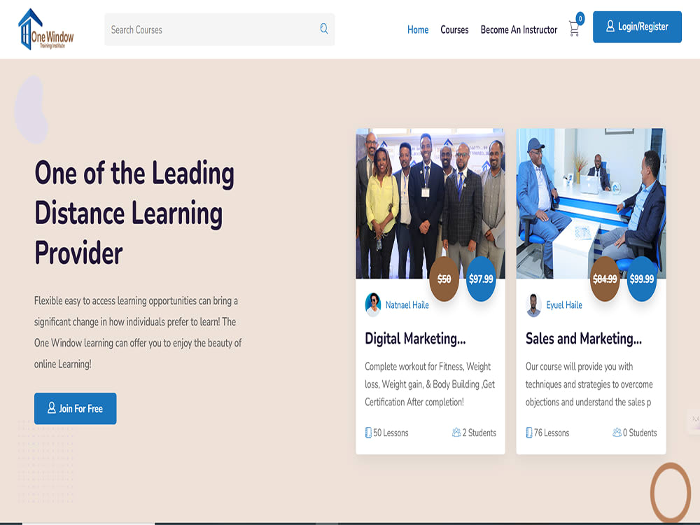 Online learning web-based platform with Stripe and Jitsi WebRTC Integration | Upwork