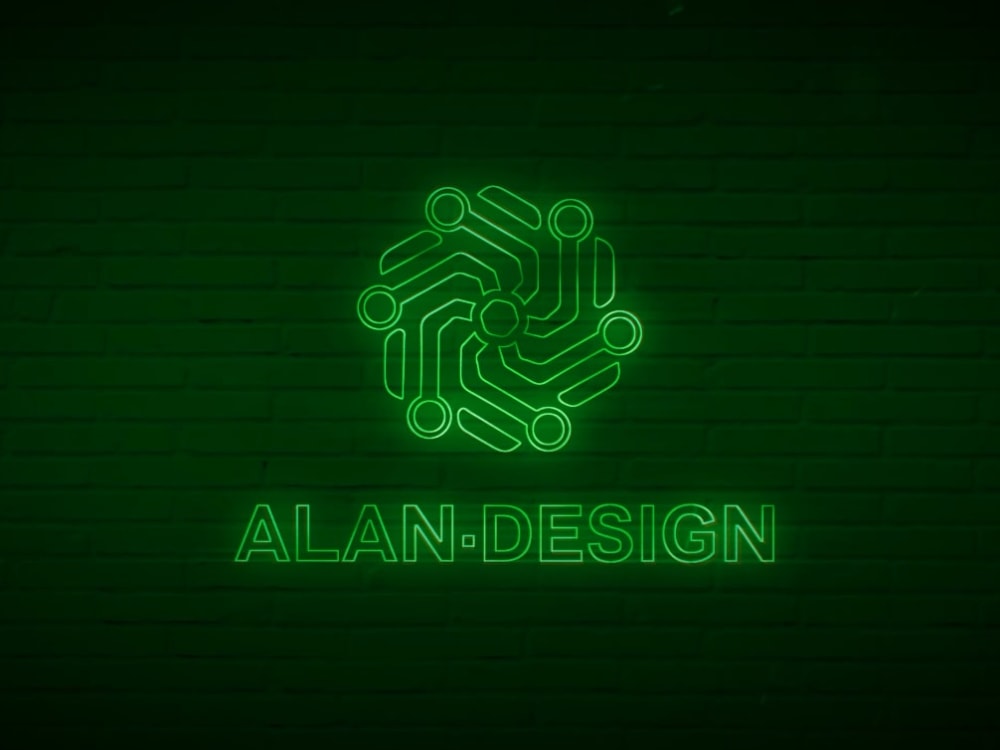 Neon title effect with a simple, stylish and cool design style | Upwork