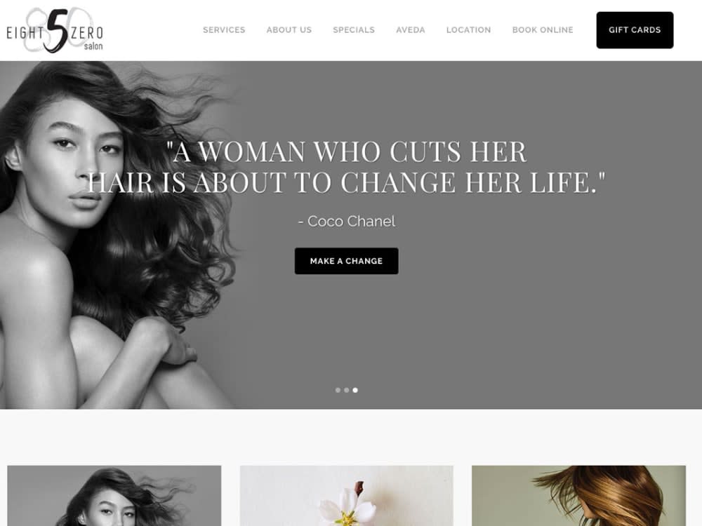 Beauty salon booking, spa, wellness website with vagaro, simplybook | Upwork