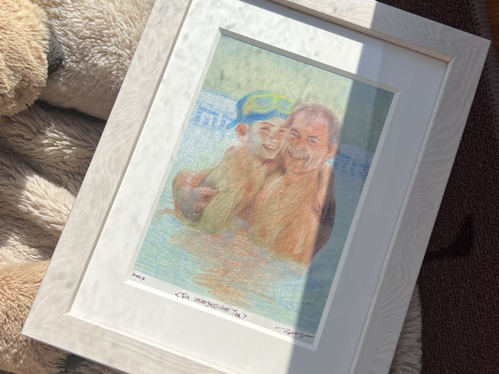 A lively drawing from your picture. | Upwork