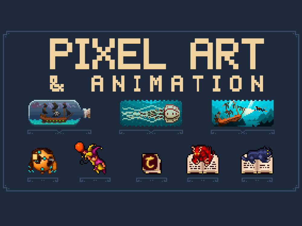 A pixel art sprite/animation for your game | Upwork