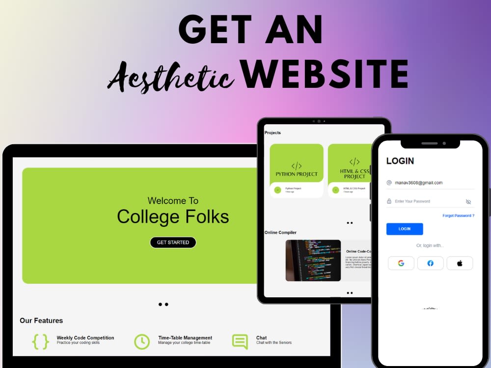 A fantastic aesthetic website for your company. | Upwork